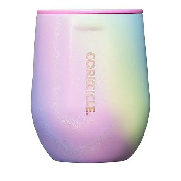 CORKCICLE Stainless Steel 12 Oz. Stemless Glass - Rainbow