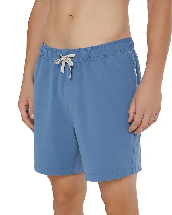 Onia Land To Water Regular Fit 5.5" Shorts - Steel Blue