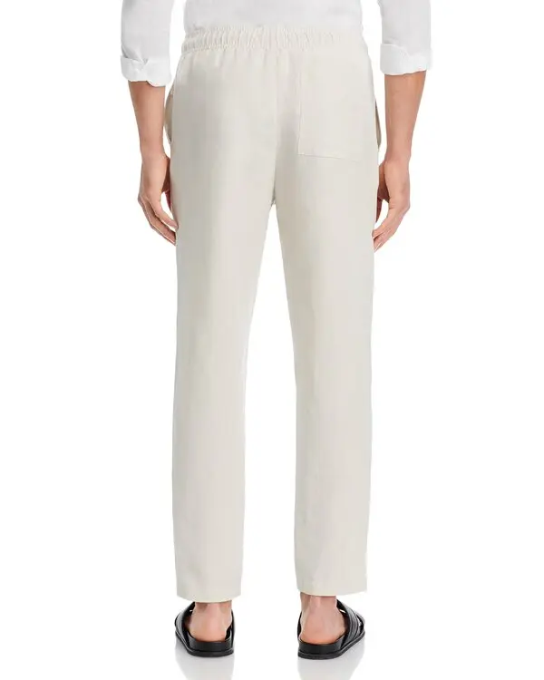 Onia Linen Pull-on Pants - Stone