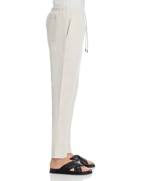 Onia Linen Pull-on Pants - Stone
