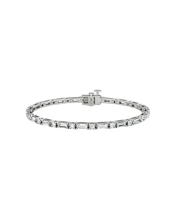 VRAI Mixed Shape Diamond Bracelet - White