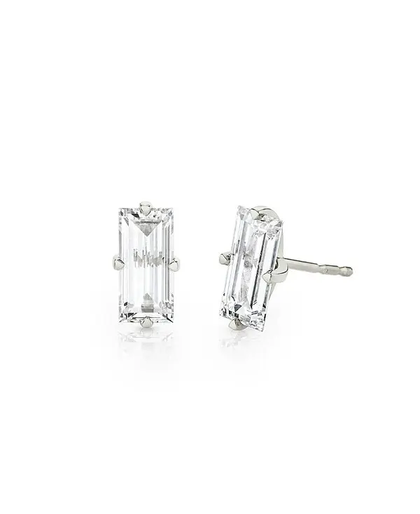 VRAI Iconic 1.5ctw Lab-grown Diamond Stud Earrings - K White Gold