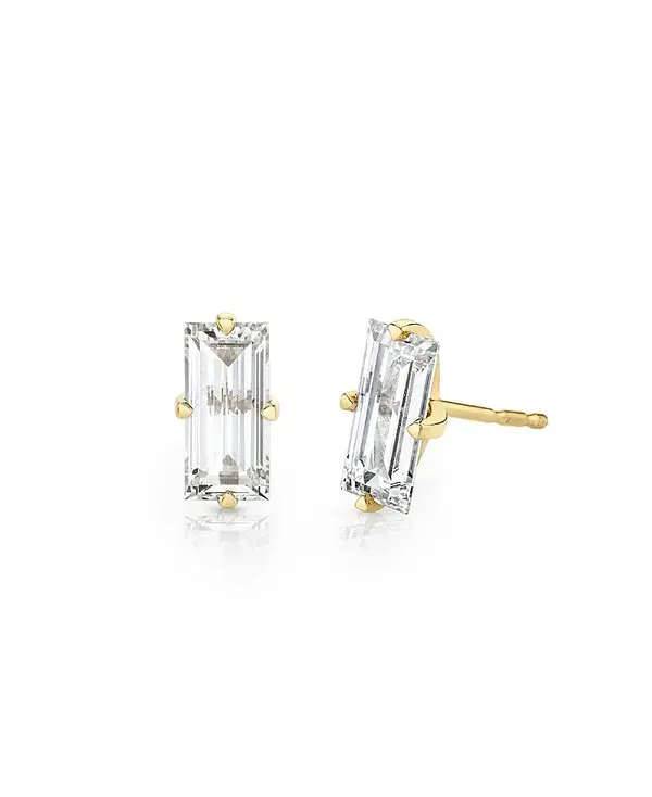 VRAI Iconic 1.5ctw Lab-grown Diamond Stud Earrings - K Yellow Gold
