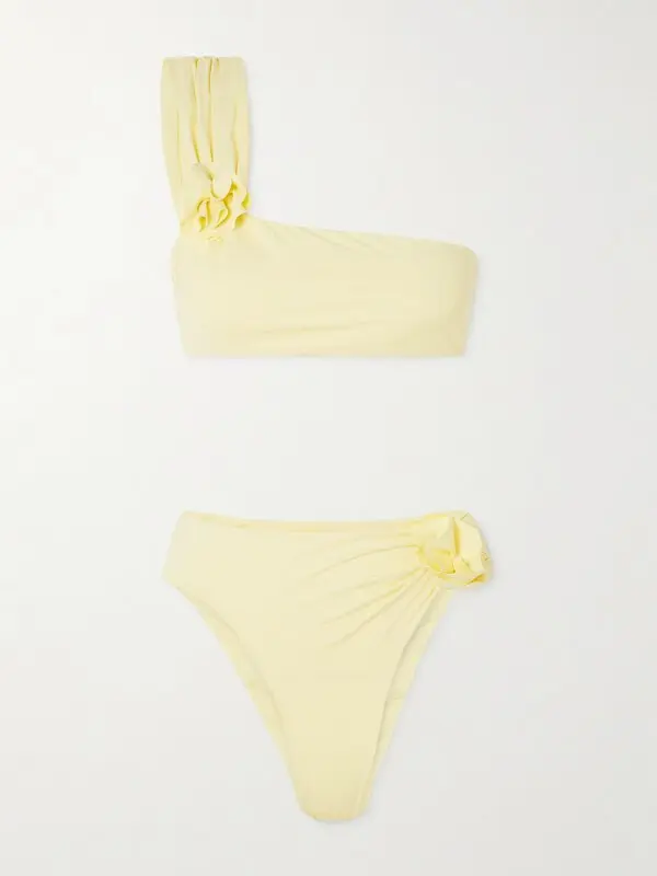 MAYGEL CORONEL Agape Appliquéd Bikini