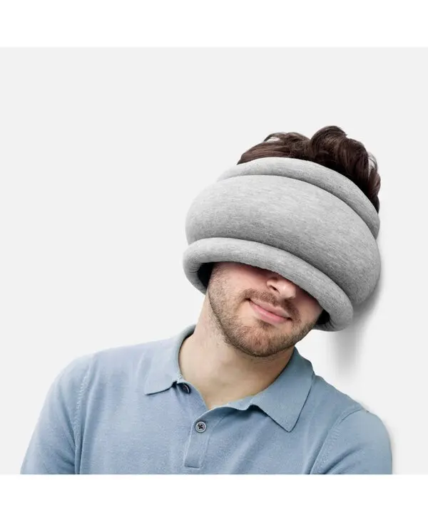 OSTRICHPILLOW Light Versatile Pillow Reversible - Midnight Grey