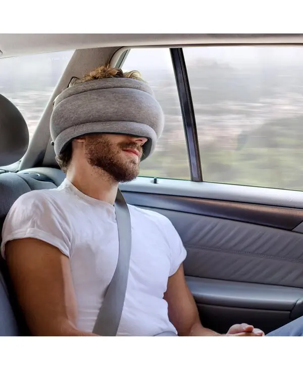 OSTRICHPILLOW Light Versatile Pillow Reversible - Midnight Grey