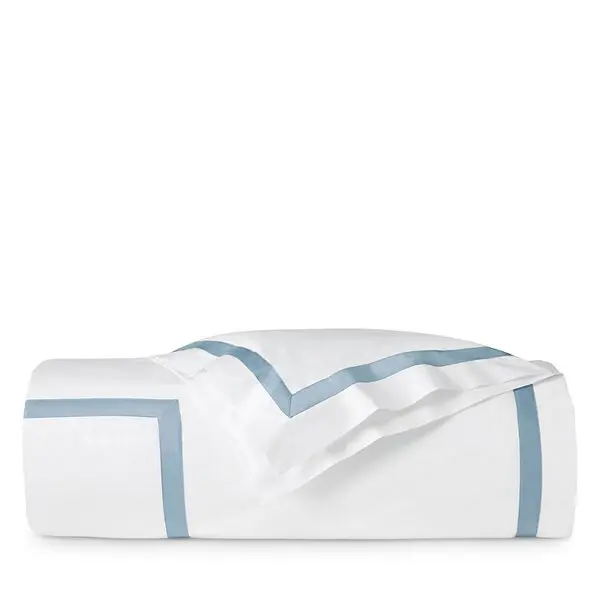 SFERRA Estate Duvet Cover, Full/queen - White/sea