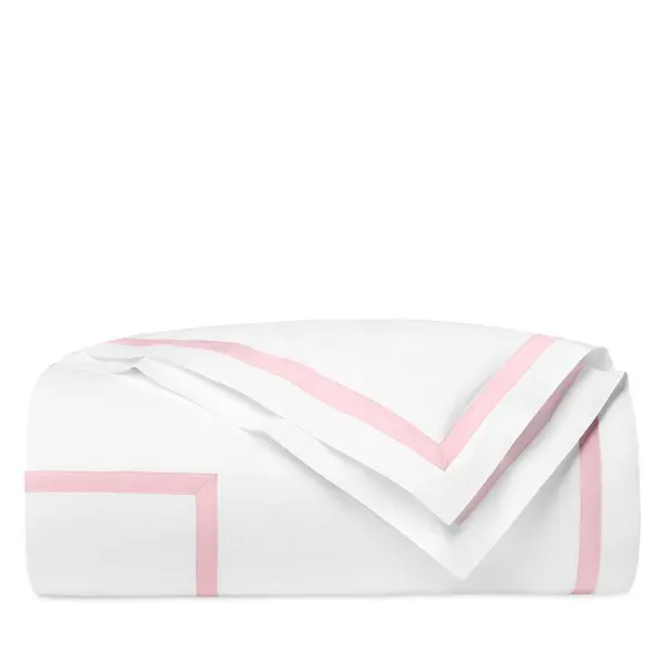 SFERRA Estate Duvet Cover, King - White/carnation