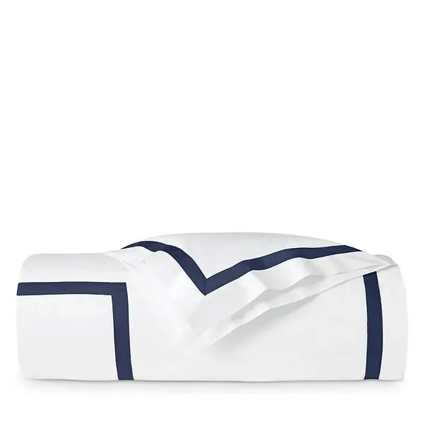 SFERRA Estate Duvet Cover, Twin - White/navy