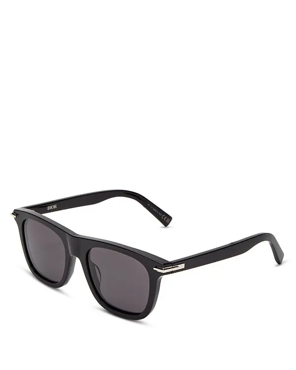 Dior Diorblacksuit S13i Square Sunglasses - Black/gray Solid