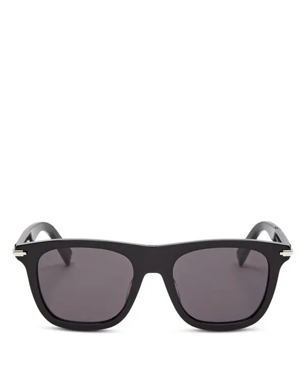 Dior Diorblacksuit S13i Square Sunglasses - Black/gray Solid