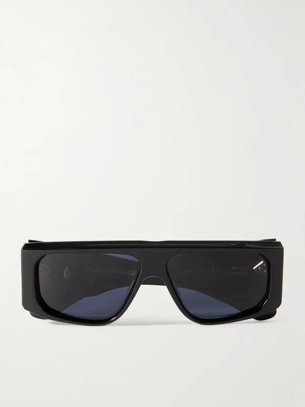 JACQUES MARIE MAGE Cliff Square-frame Sunglasses - Black