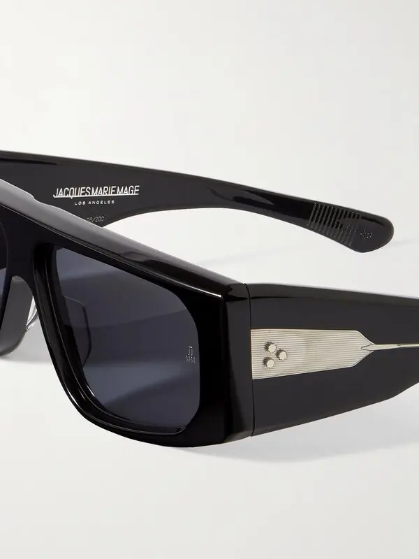 JACQUES MARIE MAGE Cliff Square-frame Sunglasses