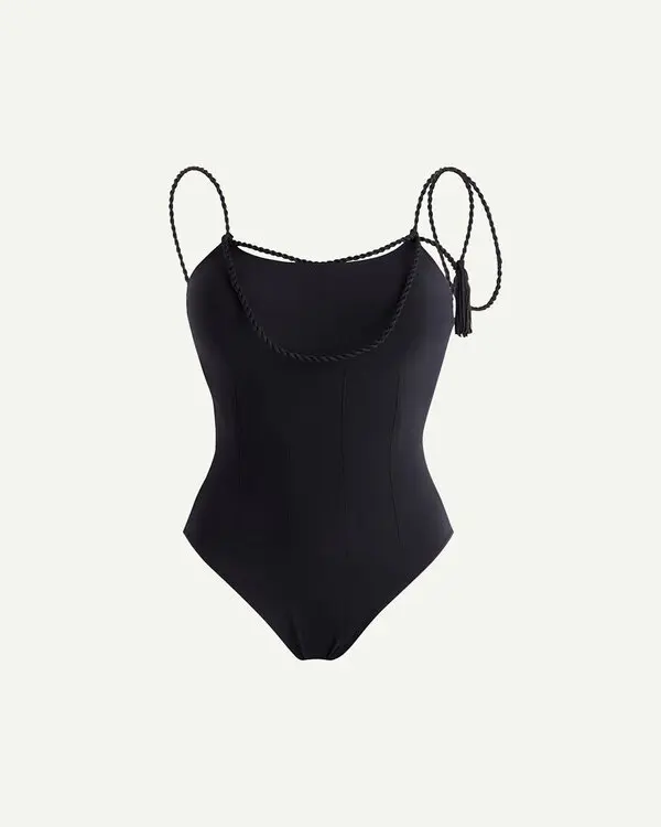 Vilebrequin Rope One-piece Swimsuit - Noir