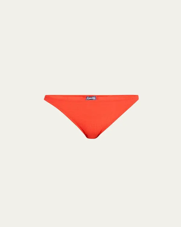 Vilebrequin Jacquard Vichy Bikini Bottoms
