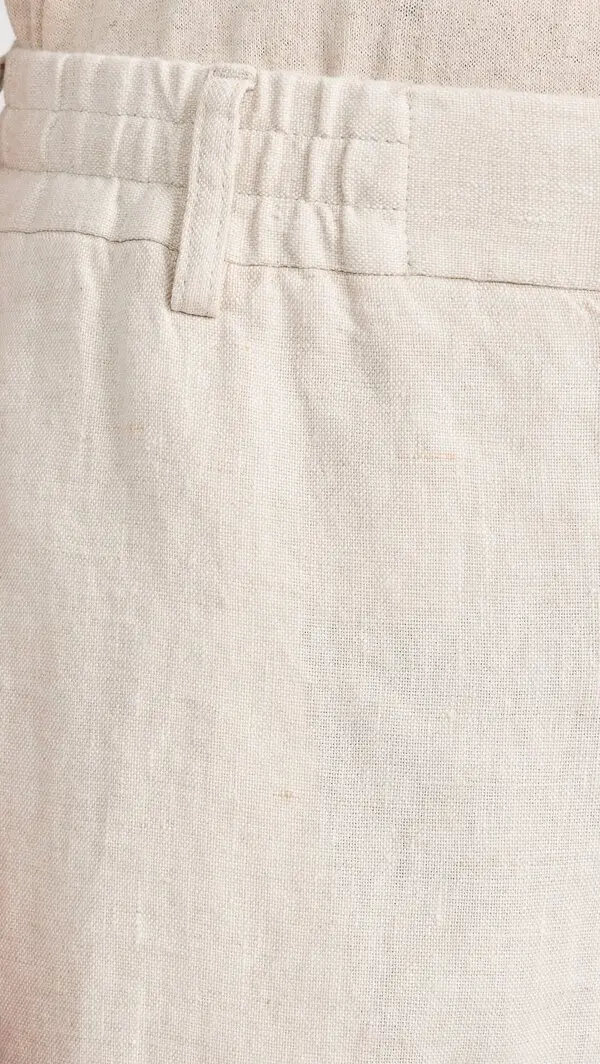 Nn07 Billie Linen Pants - Oat