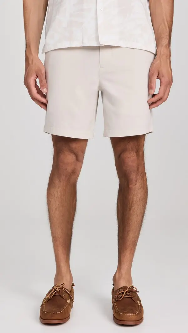 Onia 4-way Stretch Versatility 7" Shorts - Stone