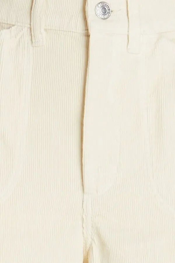 RE/DONE High-rise Bootcut Jeans - Ivory