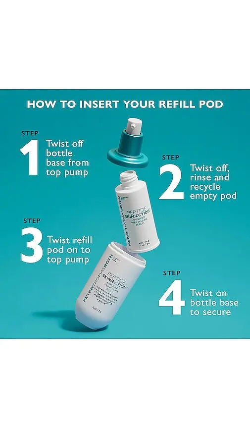 PETER THOMAS ROTH Peptide Skinjection Amplified Wrinkle-fix Serum Refill - N,a