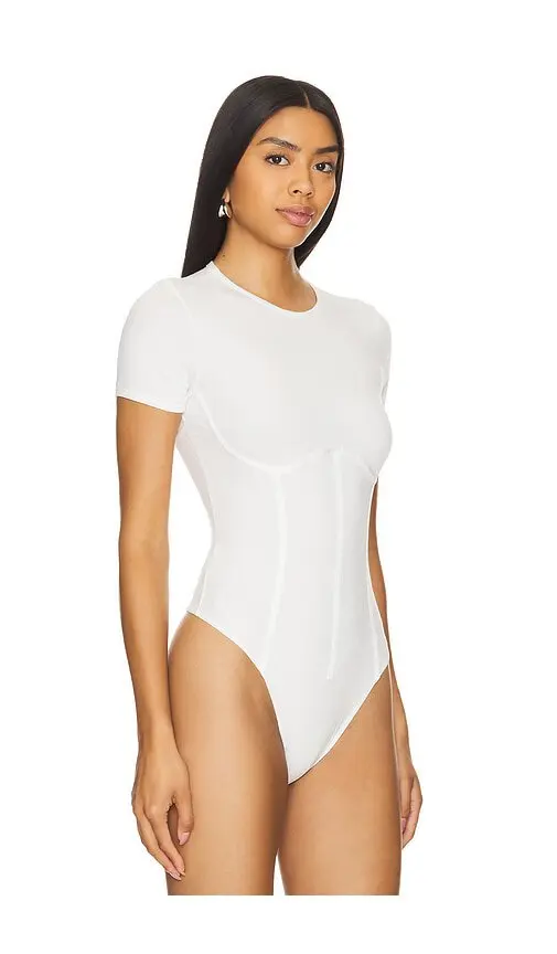 FLEUR DU MAL T-shirt Bodysuit - Ivory