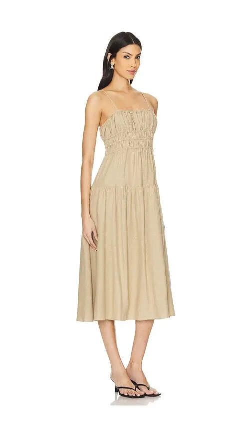 WeWoreWhat Scrunchie Midi Dress