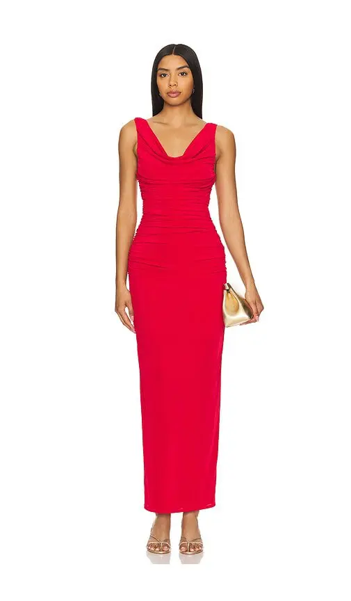 open lace back dress STIMULUS GOWN – Katie May