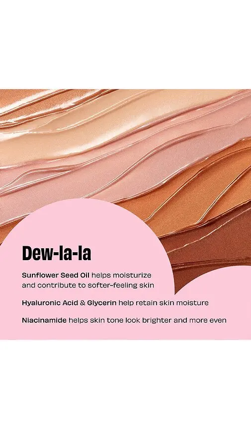 BENEFIT COSMETICS Dew-la-la Liquid Glow Highlight - Deep Dark