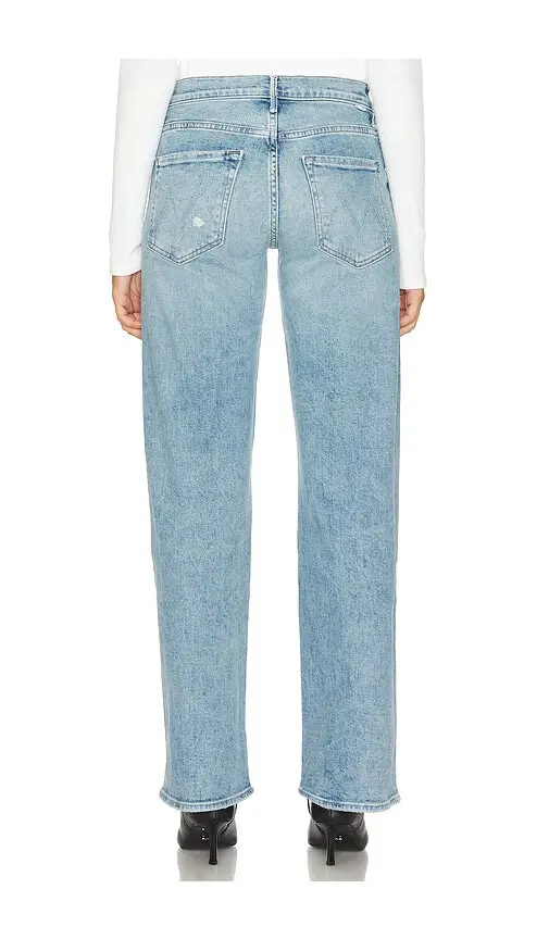 MOTHER The Mid Rise Maven Sneak Jeans - Peak-a-boo