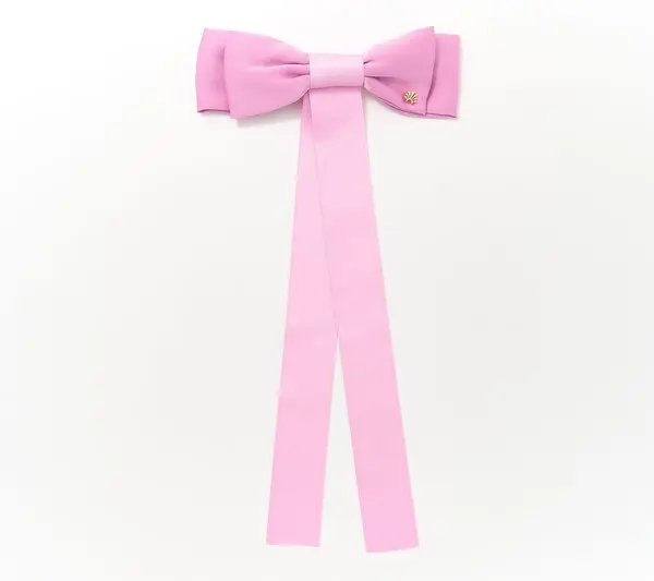 Lele Sadoughi Jane Bow Barrette - One-color