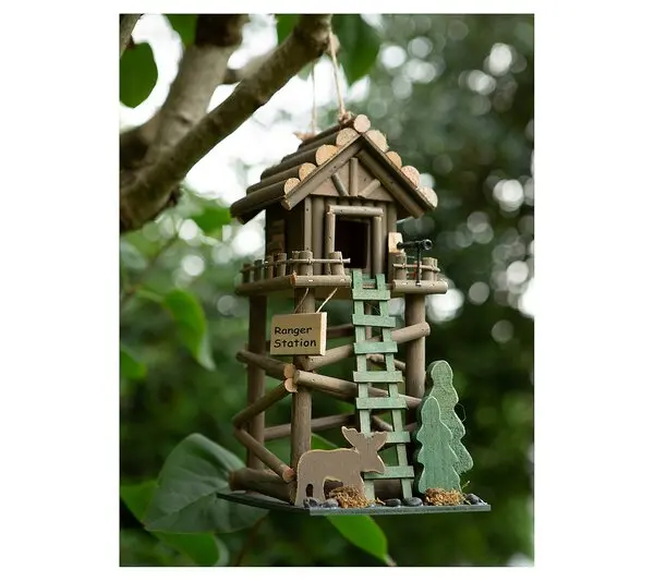 ZINGZ & THINGZ Ranger Station Birdhouse