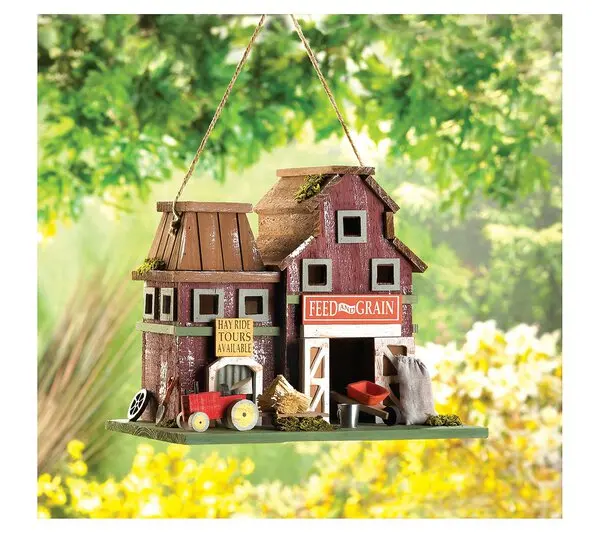 ZINGZ & THINGZ Farmstead Birdhouse
