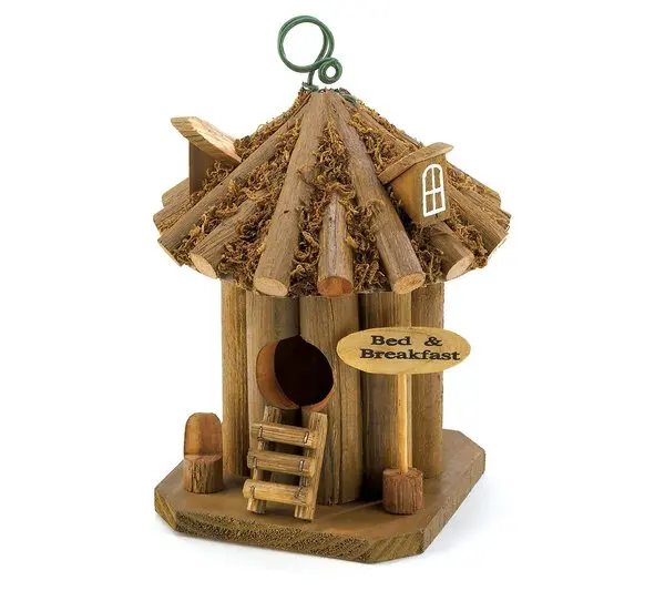 ZINGZ & THINGZ Bed And Breakfast Birdhouse - One-color