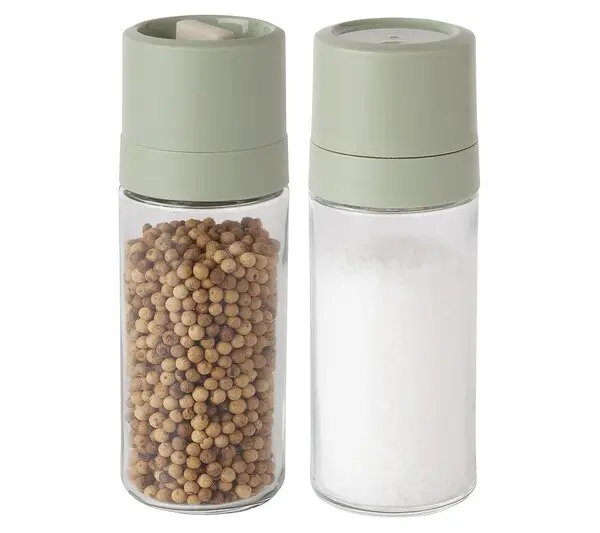 BERGHOFF Balance Glass 2pc Grinder And Shaker S T, Recycled - One-color