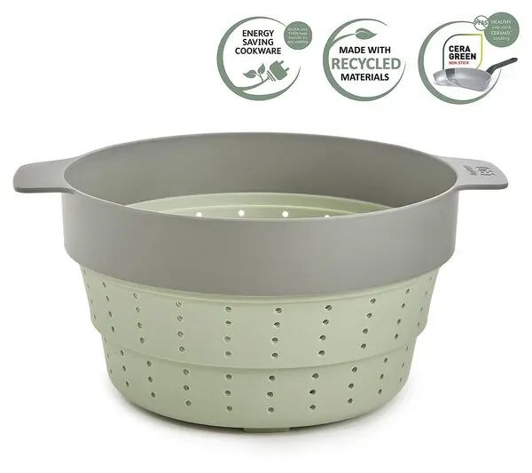 BERGHOFF Balance Steamer Basket & Strainer 10', Recycled