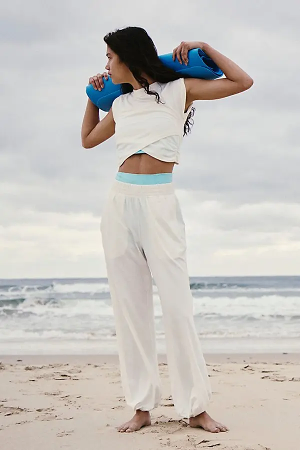 Free People Hot Shot Crossover Set - White