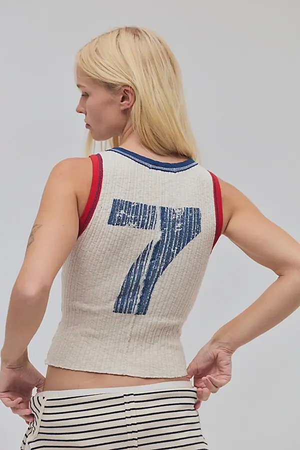 RAGABOND Farrah Flag Muscle Tank