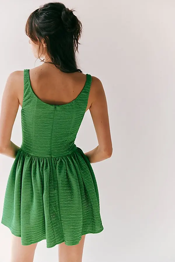 Delfi Isadora Dress In Green - 66% Off | Editorialist