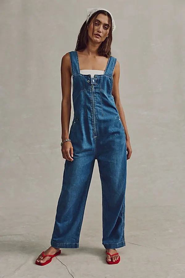 Free People We The Free Jude One-piece - Mid Indigo
