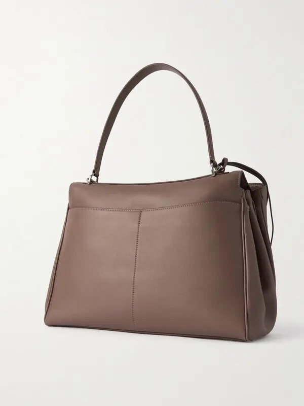 Balenciaga Rodeo Leather Shoulder Bag - Gray