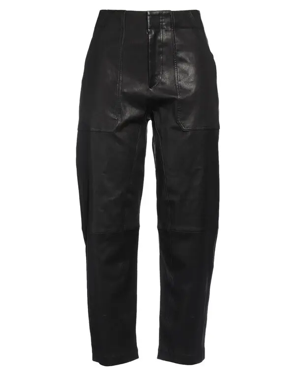 Rag & Bone Straight-leg Lambskin Pants