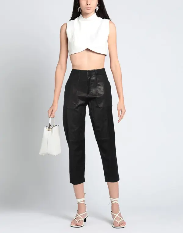 Rag & Bone Straight-leg Lambskin Pants