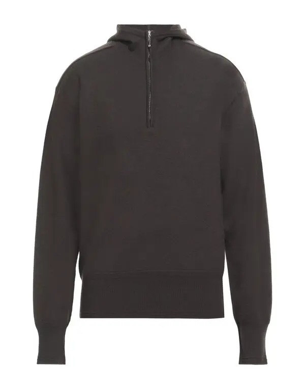 Burberry Sweater In Dark Wool - Brown