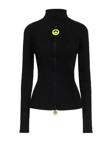 BARROW Ribbed-knit Turtleneck Top - Black