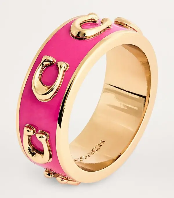 COACH Enamel C Ring
