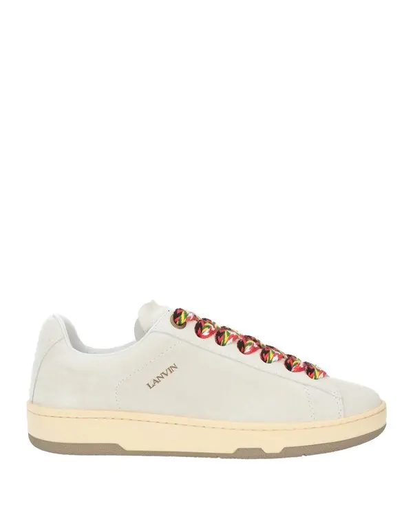 LANVIN Leather Low-top Sneakers - Off White