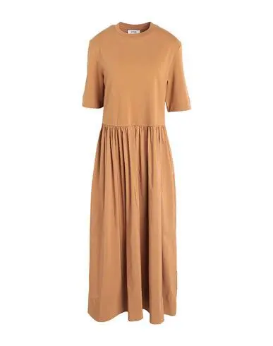 cos dress beige COS Women's Tailored V-Neck Mini Dress in Beige
