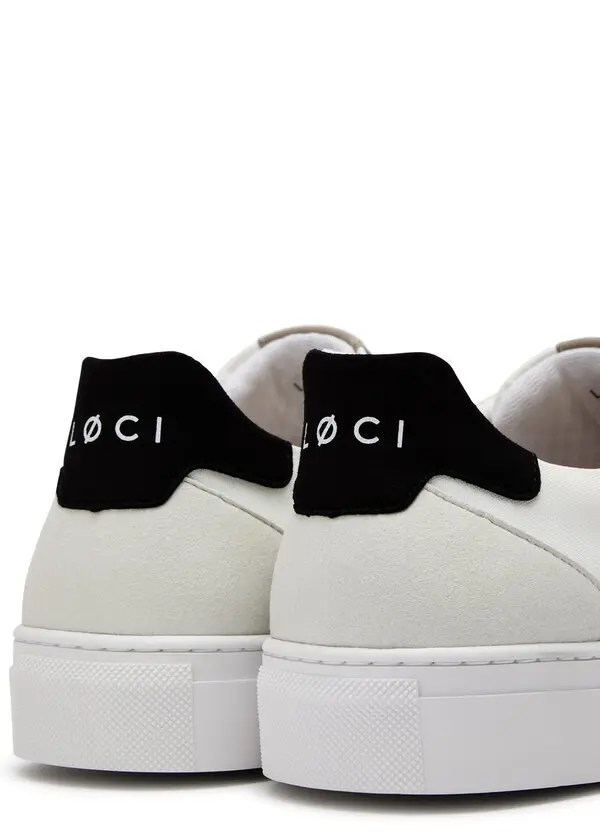 LØCI X Stylist Classic Panelled Canvas Sneakers