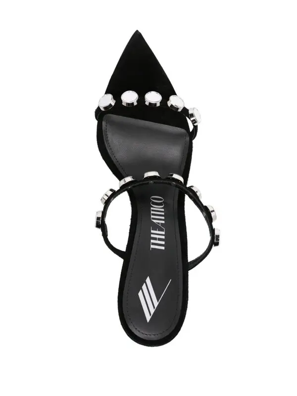 Attico 105mm Studded Sandals