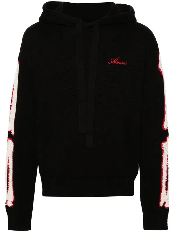 Amiri Bones Cotton Hoodie