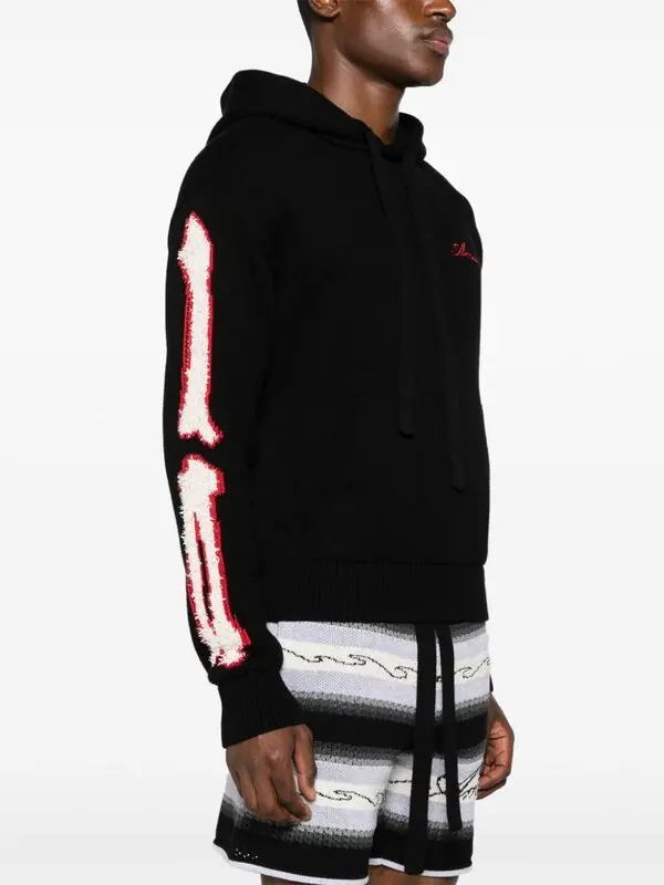 Amiri Bones Cotton Hoodie